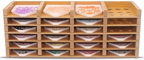 Amazon.com: Diamond Painting Tray Organizer,12 Grids 5D Diamond ...