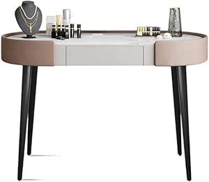 Amazon.co.jp: Slate Dressing Table Bedroom Dressing Table with Drawers ...
