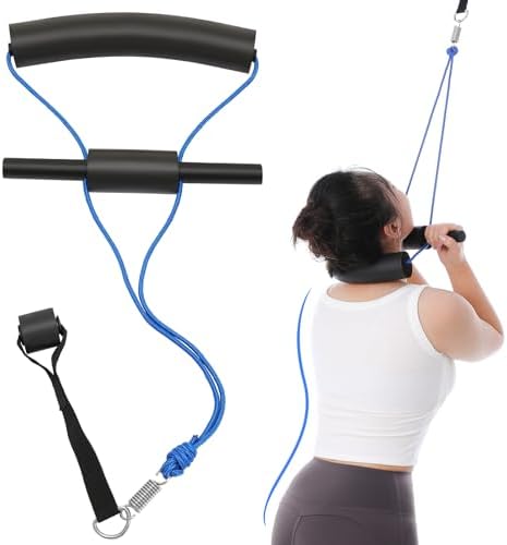 Amazon.com: Portable Cervical Neck Traction Over Door Device for Neck ...