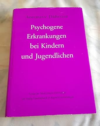 Amazon.com: Psychogene Erkrankungen Bei Kindern Und Jugendlichen. Eine Einf?hrung in Die ...