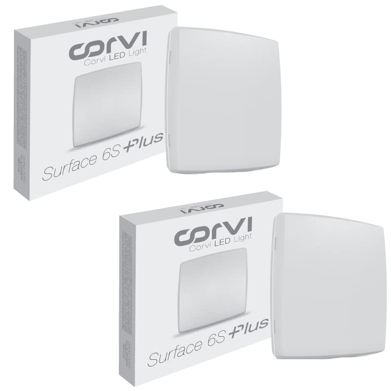 Buy CORVI LED Surface 6S Ceiling Light | 23 Watts illumination using 15 ...