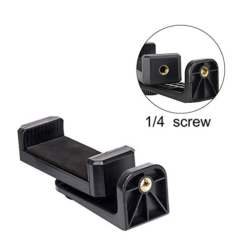 BONFOTO Universal Cell Phone Tripod Mount Adapter,Rotates Vertical and ...