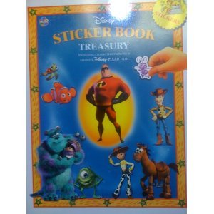 Disney Sticker Book Treasury Including Characters: 9782764302910: Books ...