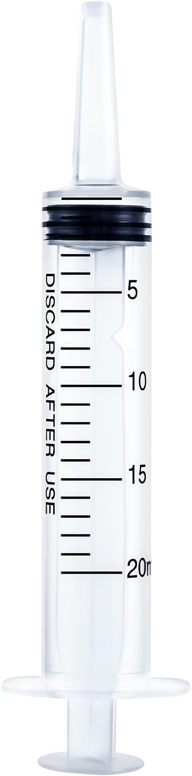 Amazon.com: 10 Pack of 10ml 10cc Plastic Oral Medication Syringes with ...