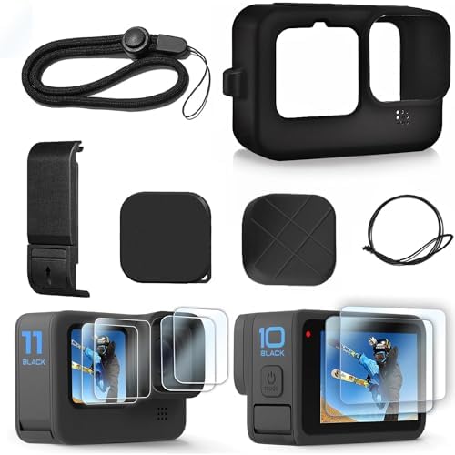 FitStill Silicone Protective Case Set for Go Pro Hero12 /Hero11 /Hero ...