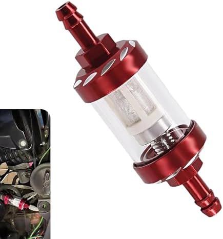 Amazon.com: WZP Car Fuel Filter, Detachable Washable Alloy Filter Oil ...