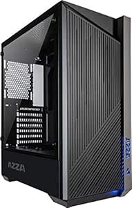 Azza Raven - ATX Mid-Tower Gaming Gehäuse mit ARGB Lüfter CSAZ-420-DF1 ...