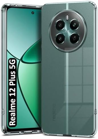 Amazon Brand Solimo Realme 12 Plus 5G Back Cover | Slim Soft Back Case ...