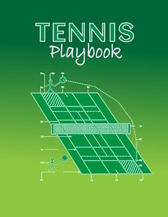Amazon.com: Tennis Playbook: 150 Blank Tennis Court Field Diagrams ...