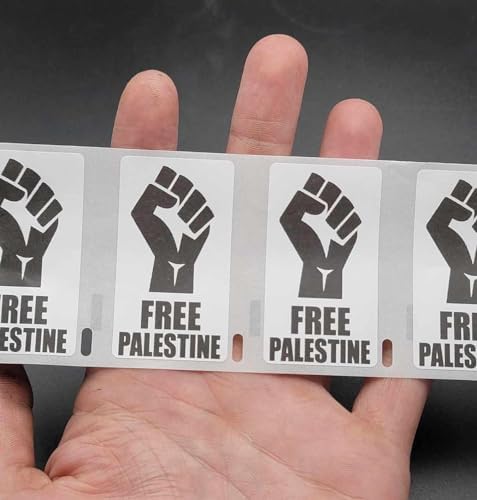 Amazon.com - 12 Pack Free Palestine Flag Stickers Waterproof Car ...
