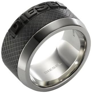 DIESEL - men Rings Jewels - DIESEL STEEL MEN - Ref. DX0406040515|Amazon.com
