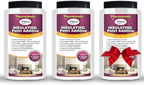 Thermalmix - Insulating Paint Additive 3 for 2 Special Offer (Get 3 Bottles for Price of 2 ...