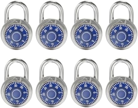 Standard Dial Combination Lock, 2 in. Wide, with Different Combinations ...