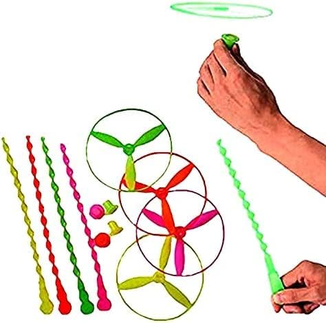 AK Store Plastic Novelty Toys Flying Fairy Flying Saucer Flying Wheel ...