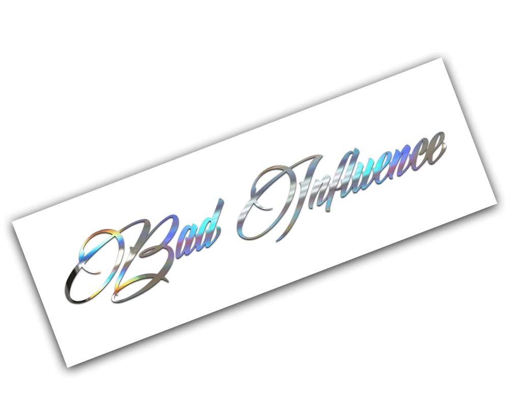 Amazon.com: Bad Influence Windshield Decal Sticker Banner Window Car ...