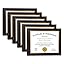 DEKWINN,8.5x11 Diploma Frames Certificate Document Frame with Real ...