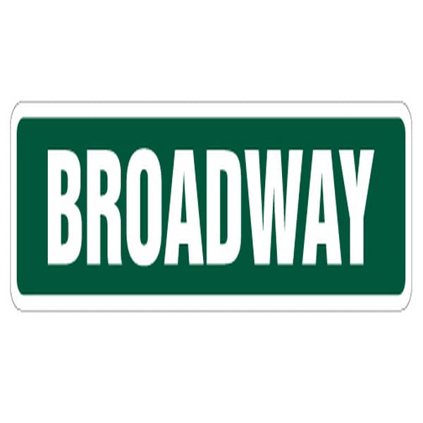 Broadway Show Sign