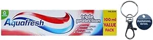 Triple Protection Fluoride Toothpaste Family Size 100ml X 12 with Key ...