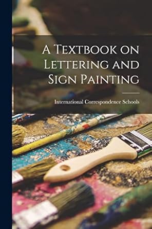 Buy A Textbook on Lettering and Sign Painting Book Online at Low Prices ...