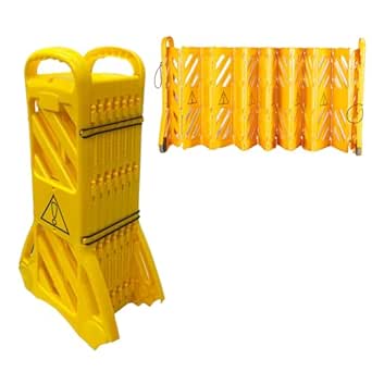 TECHTONGDA Expandable Safety Barriers 13 Foot Portable Traffic Fence ...