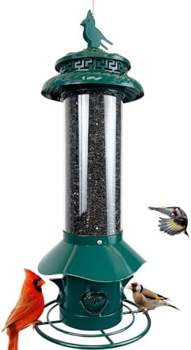 Amazon.com : Finch feeders for Outside, Thistle & Nyjer Bird Feeder for ...