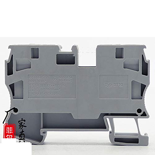 Davitu 50 pcs/bag ST10 Terminal rail Wiring board connector terminals ...