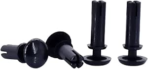 R2024~R4080 Black Nylon R Type Rivets Push-Type Plastic Letter Rivet ...