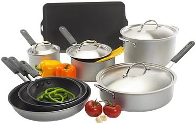 Amazon.com: Nordic Ware 11-piece Restaurant NSF Cookware Set Plus Two ...