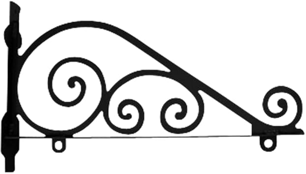 Amazon.com: Village Wrought Iron Traditional Sign Post Bracket 24 ...