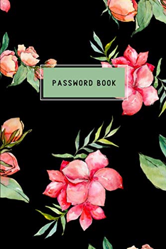 Password Notebook: Cute Internet Usernames and Passwords Organizer Log ...