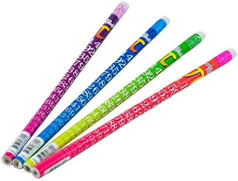 Amazon.com : Crtiin 240 Pcs Happy Pi Day Pencil Assortment Bulk Number ...