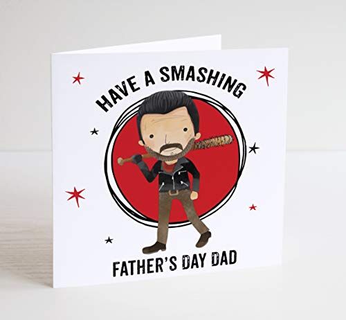The Walking Dead Negan Fathers Day Card : Amazon.co.uk: Stationery ...