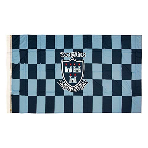 Official IRELAND GAA Crest County Flag DUBLIN 152 centimetre x91 ...