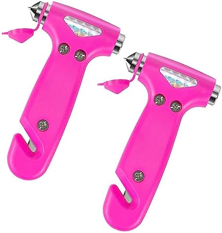 Amazon.com: 2 Count Safety Hammer, Emergency Automotive Escape Hammer ...