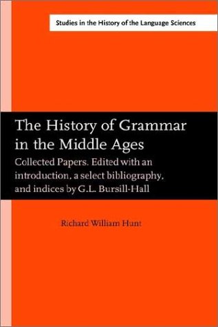 『The History of Grammar in the Middle Ages』｜感想・レビュー - 読書メーター