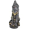 Amazon.com: Ebros Steampunk Silver Robotic Alpha Wolf Howling Statue ...