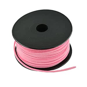 Segolike 3mm Faux Suede Korean Velvet Leather Cord string Rope Thread ...