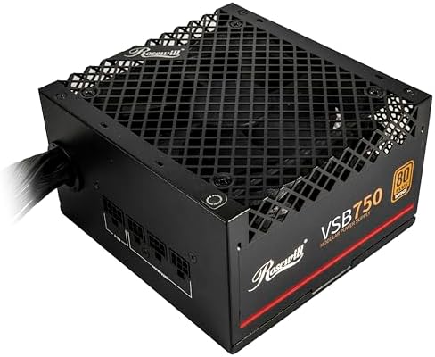 Amazon.com: Rosewill VSB 750W 80+ Bronze, ATX 3.0 & 3.1 Compatible ...