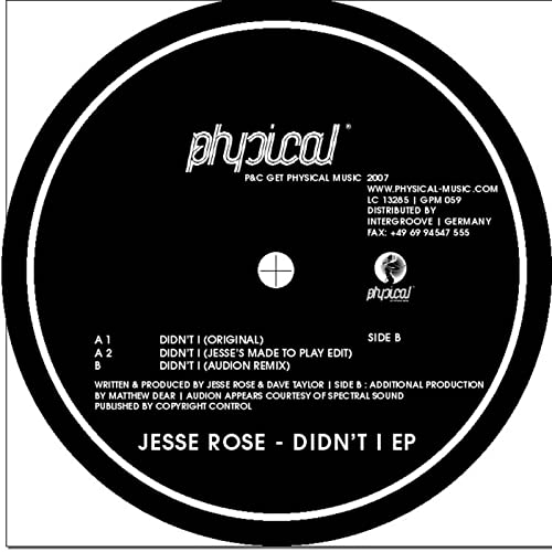 Didn't I by Jesse Rose on Amazon Music - Amazon.co.uk