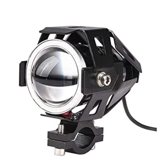 HJG U7 LED Fog Light (Set of 2) Work Lamp with Hi/Low, Flashing Beam ...