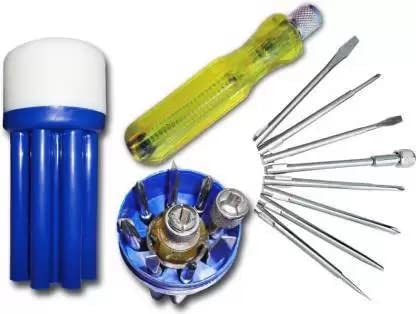 R R Agencies pye Screwdriver 8 in 1 KIT with NEON Bulb (500V ...