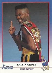 Amazon.com: Calvin Grove Trading Card (Boxing) 1991 Kayo #210 Junior ...