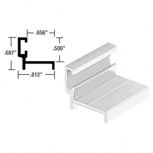 3800572 - CRL Satin Silver 98" Magnetic Strike Jamb: Screen Door ...