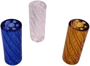 3 x Glass Twisted Glass Filter Tip | 7 Holes | 12mm x 30mm | Easy to ...