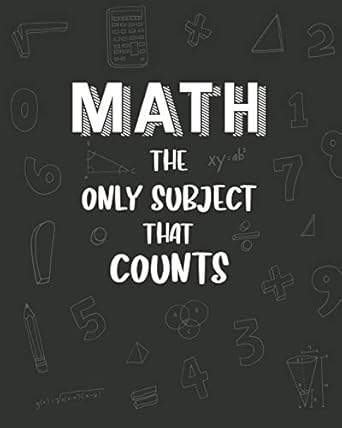 Math The Only Subject That Counts: Funny Lesson Planner and ...