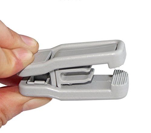 Snapklik.com : Plastic Slim-line Finger Clip Hanger Clips