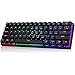 CACKBIRD 60% Compact Mechanical Gaming Keyboard with Blue Switches