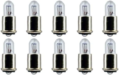 CEC Industries #327 Bulbs, 28 V, 1.12 W, SX6s Base, T-1.75 Shape (Box ...