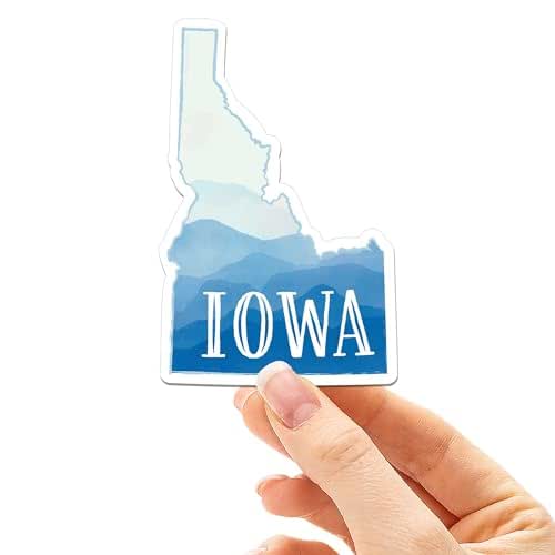 Amazon.com: Iowa Idaho Sticker for Hydroflask Water Bottle, Funny Idaho ...