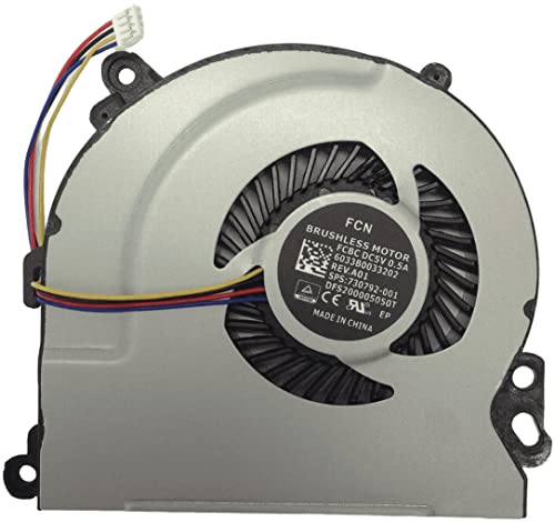 Amazon.com: wangpeng® New CPU Cooling Fan for HP Envy 15-J 15T Series ...